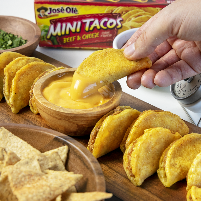 Beef & Cheese Mini Tacos, 16.2oz - Jose Ole